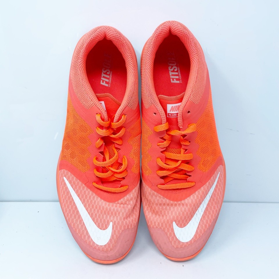 Nike Womens FS Lite Run 3 807145-601 Orange Running Shoes Sneakers Size ...