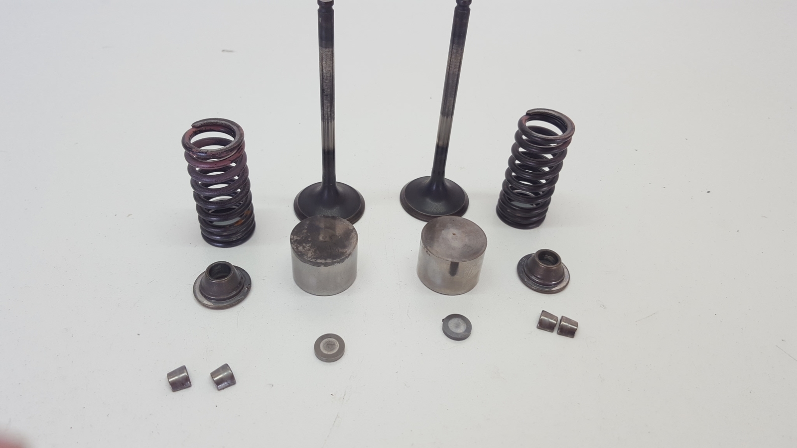 Inlet Valve Springs + Buckets + Shims + Retainers + Collets + Valves ...