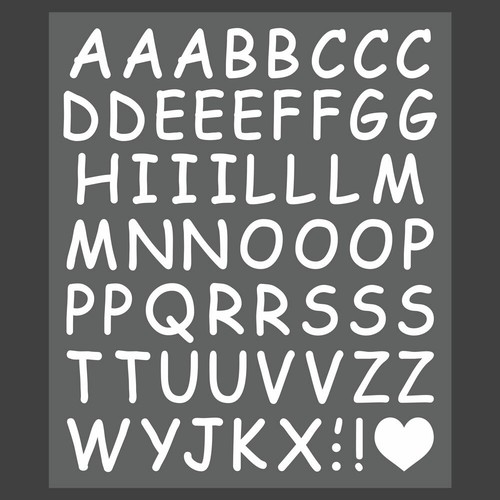 Letters Adhesive Componibili Family Stickers | eBay Australia