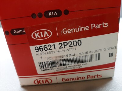 OEM Kia Sorento 2014-15 High Note Horn #96621-2P200 | eBay