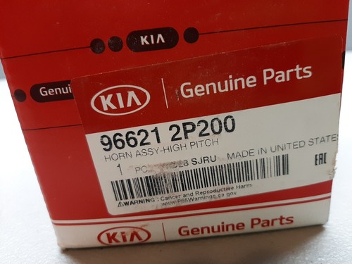 OEM Kia Sorento 2014-15 High Note Horn #96621-2P200 | eBay