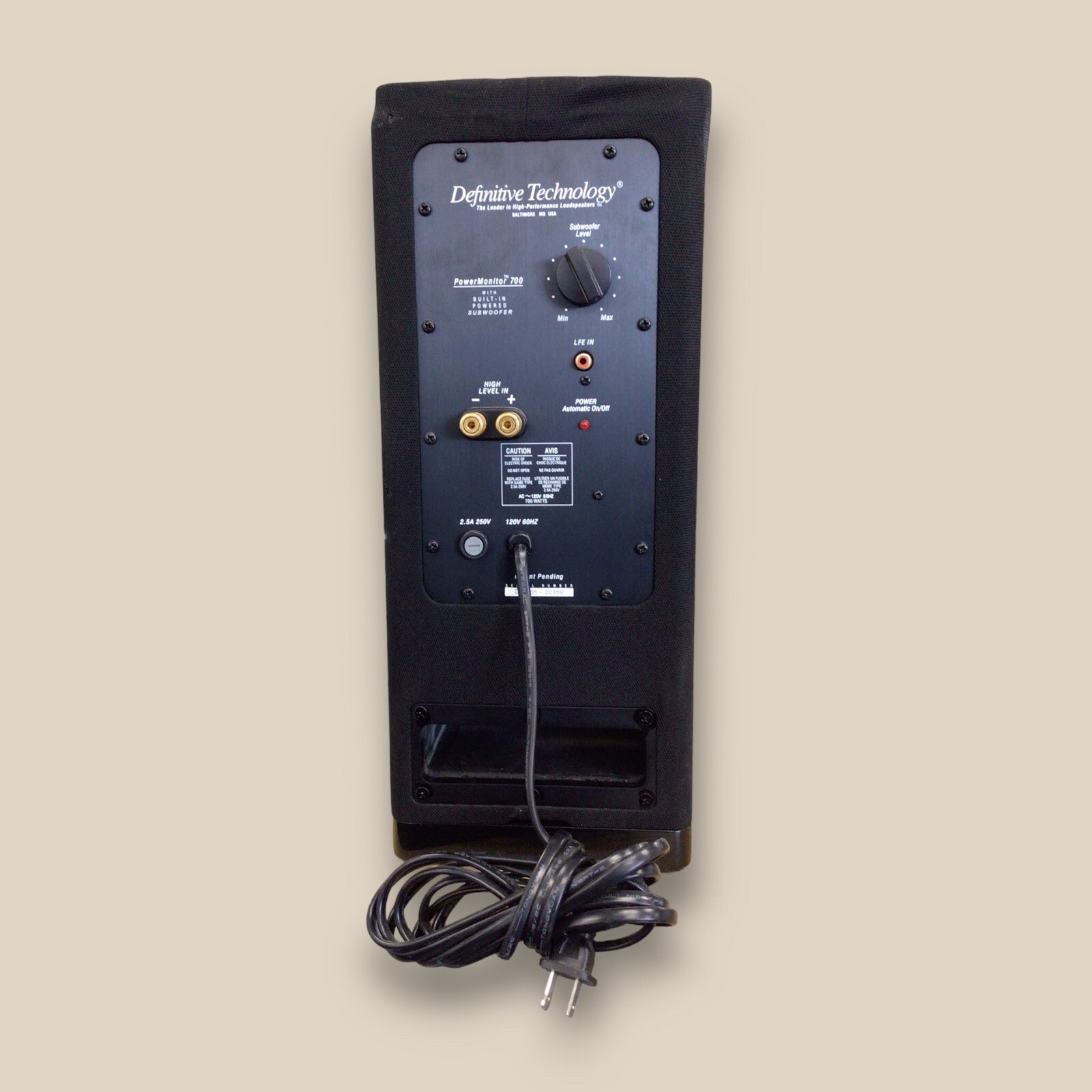 Definitive Technology PowerMonitor 700 w/ Built-in Powered Subwoofer | eBay