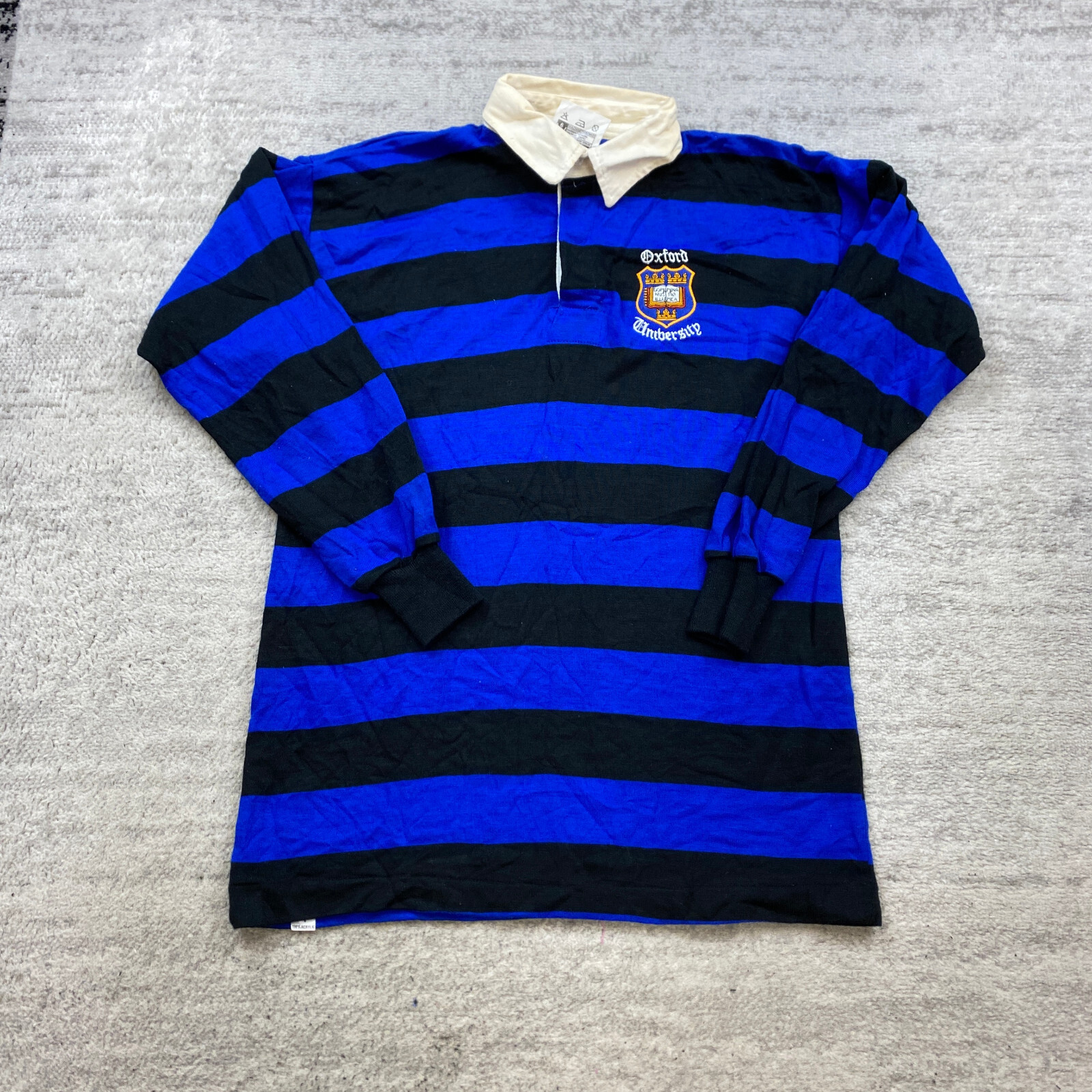Vintage Halbro Rugby Oxford University Polo Shirt Med… - Gem