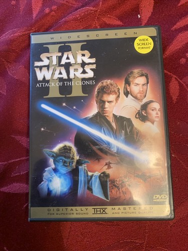 Star Wars Episode II: Attack of the Clones (DVD, 2002, 2-Disc Set ...