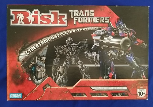 Risk Transformers Cybertron Battle Edition Parker Brothers 2007 ...
