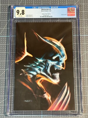 WOLVERINE #1 GLEASON VIRGIN VARIANT CGC 9.8 Retailer 1:100 MARVEL 2024 ...