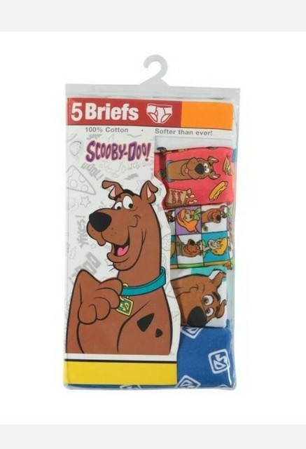 Scooby Doo Underwear Underpants Briefs Boys 5pk Size 6 W/tags for sale ...