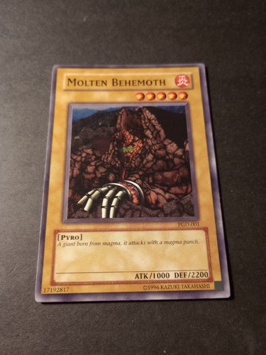 Yu-Gi-Oh! Molten Behemoth Common Card PGD-001 LP | eBay