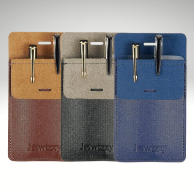 Pocket Protector 3 Pcs Leather Pocket Pen Holder Organizer Pouch for ...