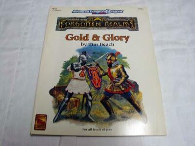 TSR : Advanced Dungeons & Dragons : FORGOTTEN REALMS - Gold & Glory ...