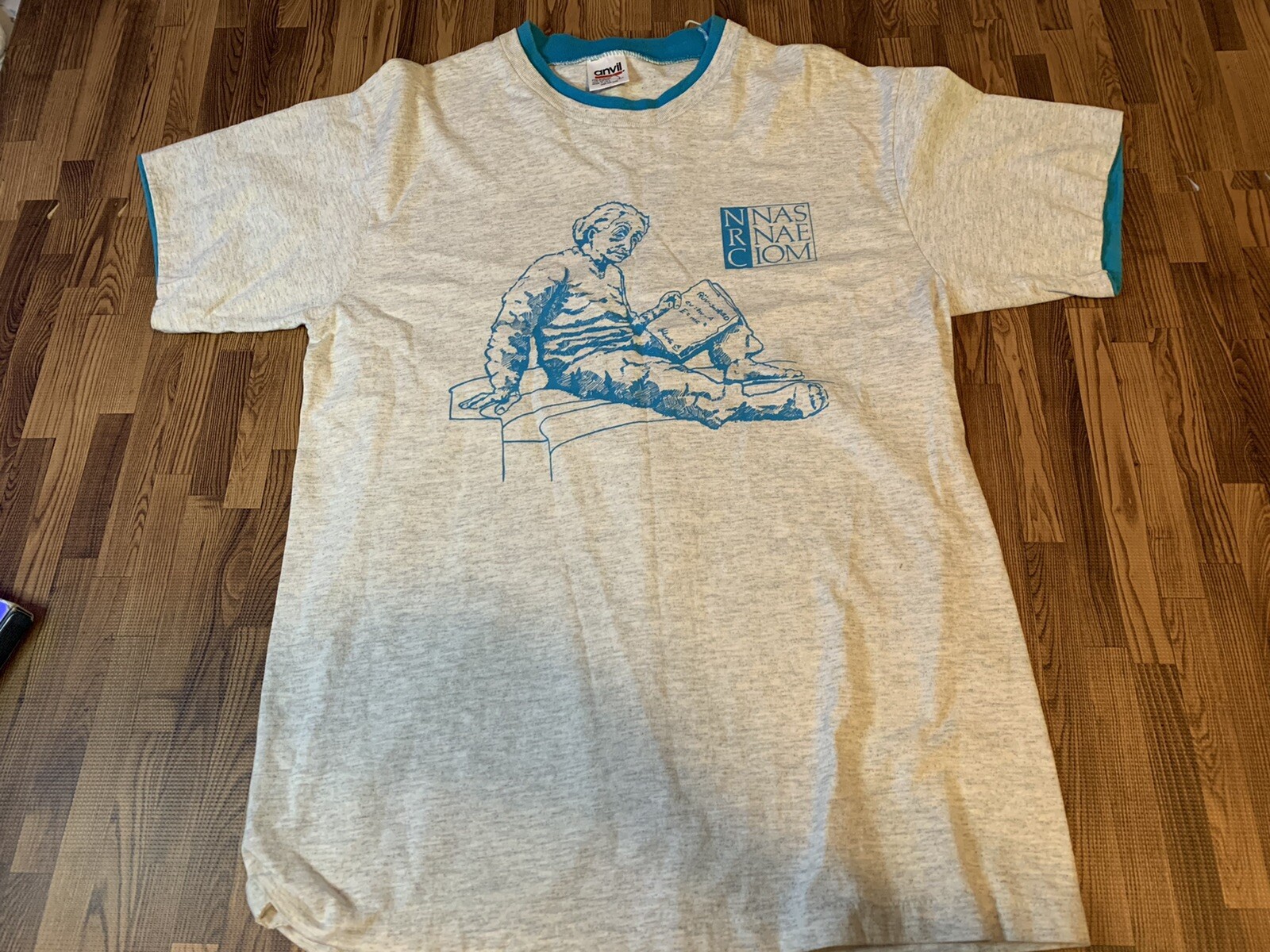 Vintage Albert Einstein shirt T Shirt Size L USA - Gem