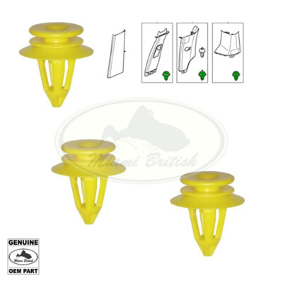 LAND ROVER INTERIOR PILLAR TRIM CLIP SET x3 LR3 LR4 RANGE SPORT ...