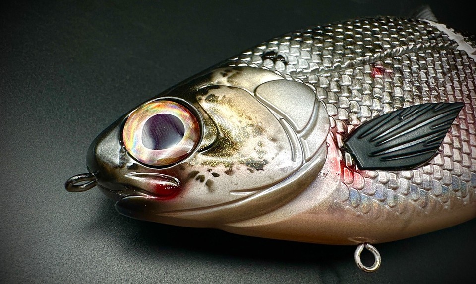 HINKLE SHAD SWIMBAIT GIZZARD SHAD CLONE CUSTOM PAINTED 🚨 NEWEST 9 ...