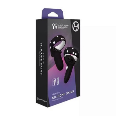 Hyperkin GelShell Silicone Skins for Oculus Touch Controllers, Black ...