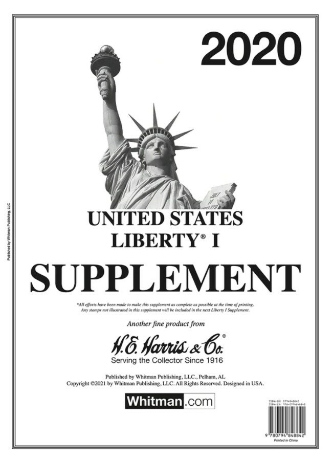 New 2020 Stamp Album Supplement Pages Liberty I 1 Free Shipping By ...