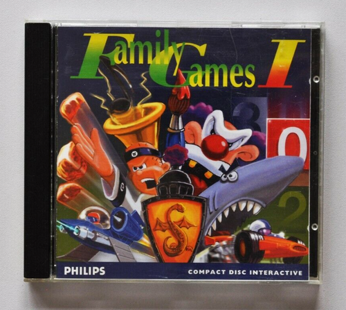 Philips CDi / CD-i Retro Game - Family Games 1 One (Compact Disc ...
