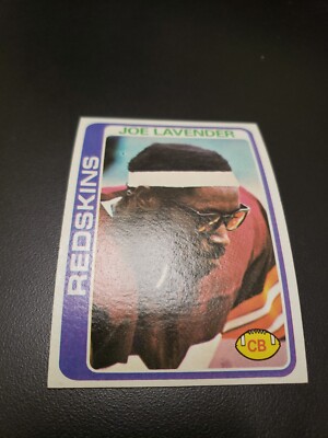 1978 Topps #256 Joe Lavender Washington Redskins Football Card EX/MT | eBay