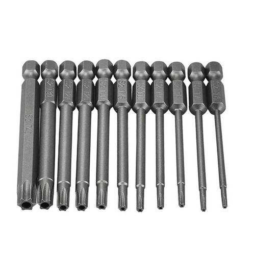 Torx T30 Vermont American Torx Screw Bits - T30 & T40, 5-Pack, Made In ...