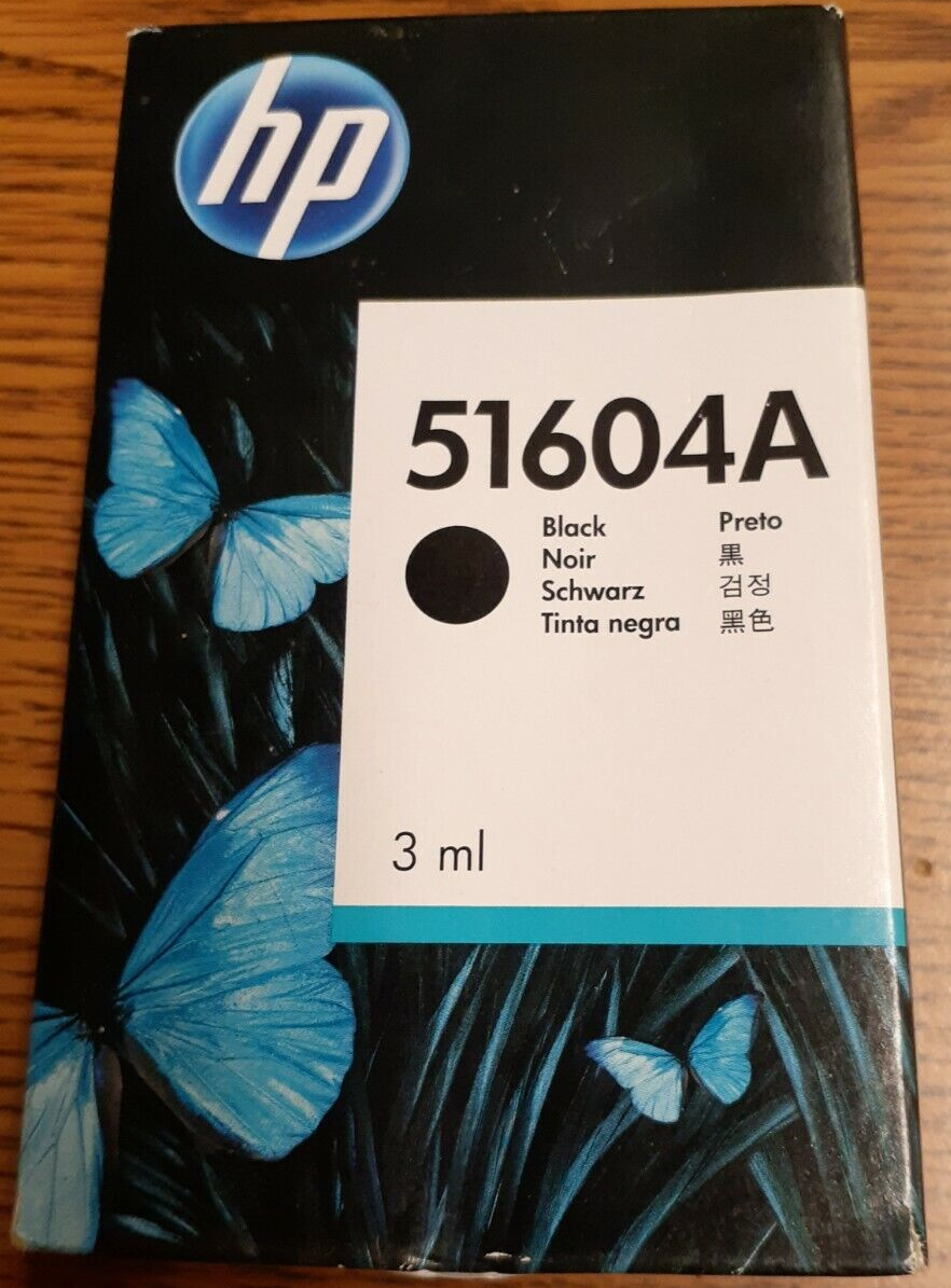 Genuine HP 51604A Black Ink Cartridge Quietjet 2228A 2227B ThinkJet ...