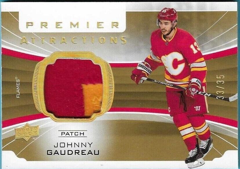 2020-21 Upper Deck Premier - Premier Attractions Jersey Relics Johnny ...