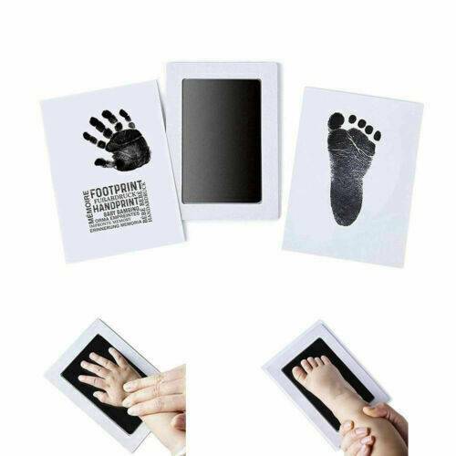 UK Baby Handprint And Footprint Ink Pads Paw Print Ink Kits For Baby ...