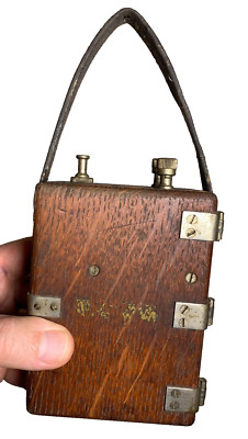 Rare Antique Oak Wood Wooden Western Electric Telephone Phone Line ...