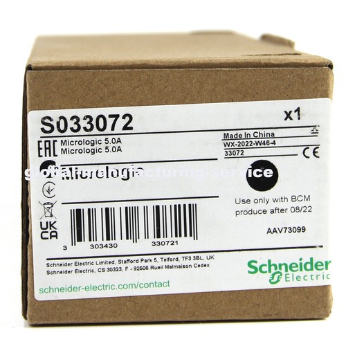 NEW SCHNEIDER 33072 Air High Current Circuit Breaker Control Unit | eBay
