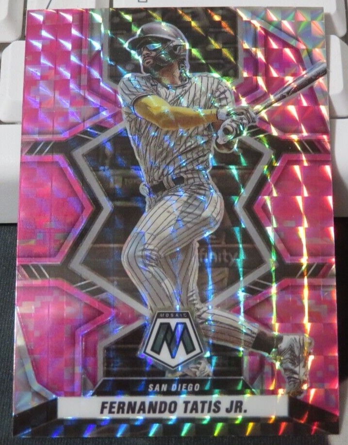 #8105 2022 MOSAIC FERNANDO TATIS JR #126 PINK MOSAIC | eBay