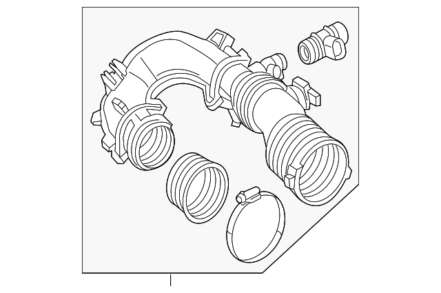 Genuine Mercedes-Benz Intake Line 2700900700 for sale online | eBay