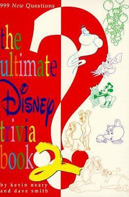 The Ultimate Disney Trivia Book 2 by Smith, David; Neary, Kevin | eBay ...