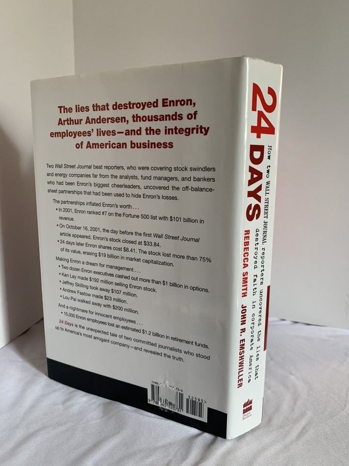 24 Days : How Two Wall Street Journal Reporters Uncovered the Lies That ...