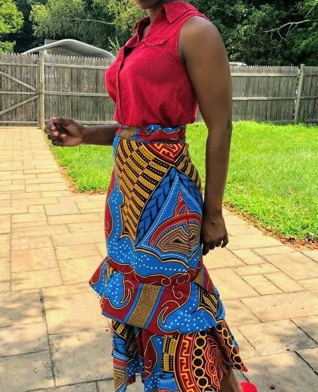 African Print Skirts