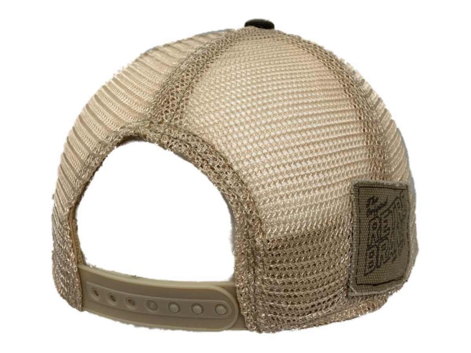 "West Coast" Retro Brand Navy Distressed Tattered Mesh Adj. Snapback ...