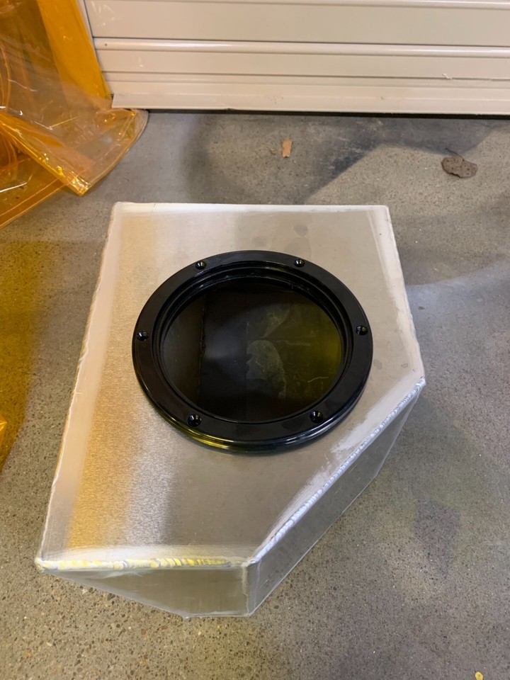 Large Aluminum Boat Jon Boat Bolt On Flotation Pods With Hatches | eBay