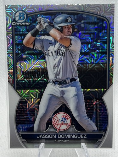 2023 Bowman Chrome Jason Dominguez Mojo Refractor 🔥 | eBay