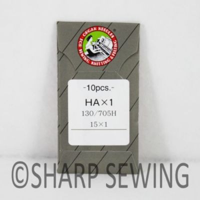 10 ORGAN 15X1ST HAX1ST TITANIUM EMBROIDERY LARGE EYE SEWING MACHINE ...