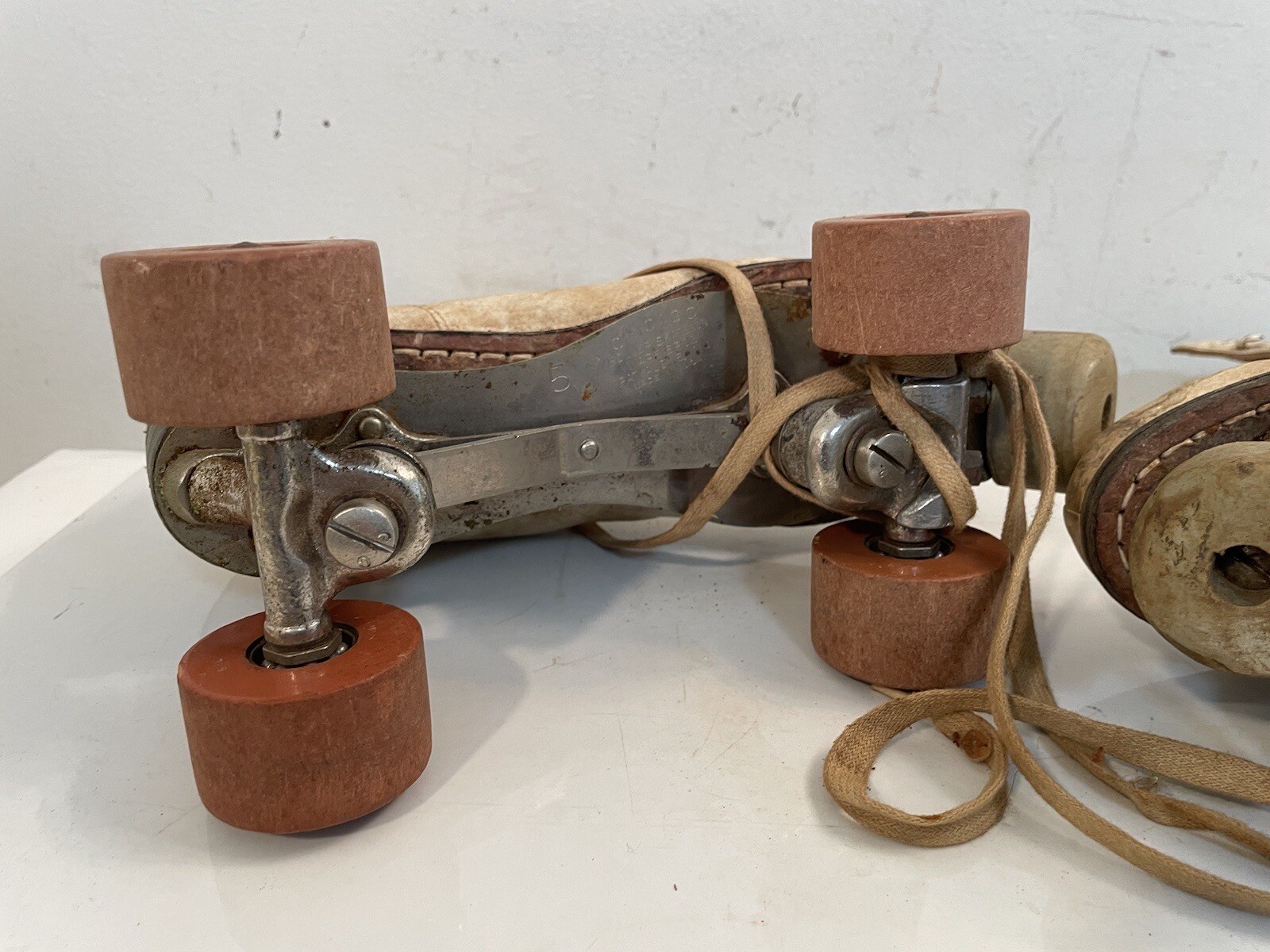 Vintage Chicago Roller Skates Women Sz 5 Ware Bros Patented 1914 76P ...