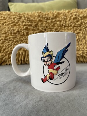 Walt Disney Fifinella WASP Womens Air Service Pilots Mascot Ceramic Mug ...