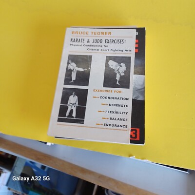Bruce Tegner Karate & Judo Exercises & Karate1 #3 Nakayama Trade Very ...