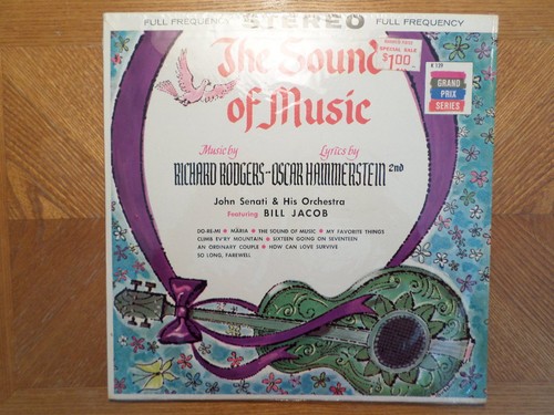 BRAVO LP RECORD/ SOUND OF MUSIC// JOHN SENATI/ BILL JACOB/ SHRINK/ VG+ ...