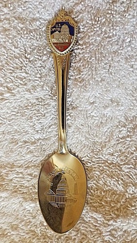 Collector Souvenir Spoon Washington DC 4 1/2" SP262 | eBay