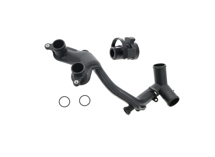 Coolant Hose Flange w/ Bleeder Plug for LAND ROVER LR4 Range Rover ...