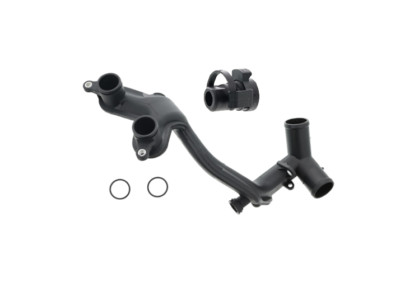 Coolant Hose Flange w/ Bleeder Plug for LAND ROVER LR4 Range Rover ...