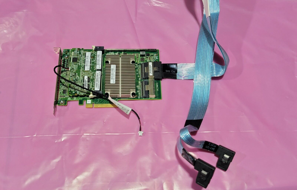 HP Smart Array P840 12GB 2-Port SAS Controller With Cable 761880-001/ ...