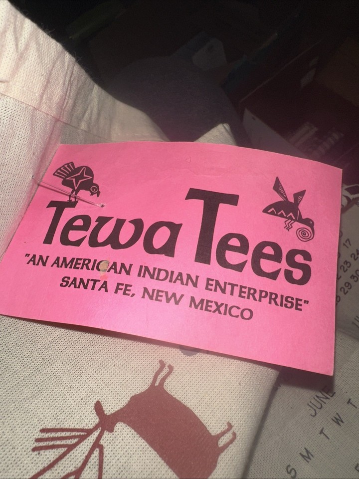 Native American PETROGLYPHS Linen Calendar Vintage 2001 Made in USA ...