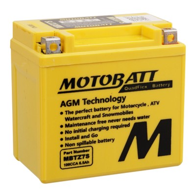 Yamaha YZF-R6 2017-2021 Motobatt Quadflex AGM 12V Battery High ...