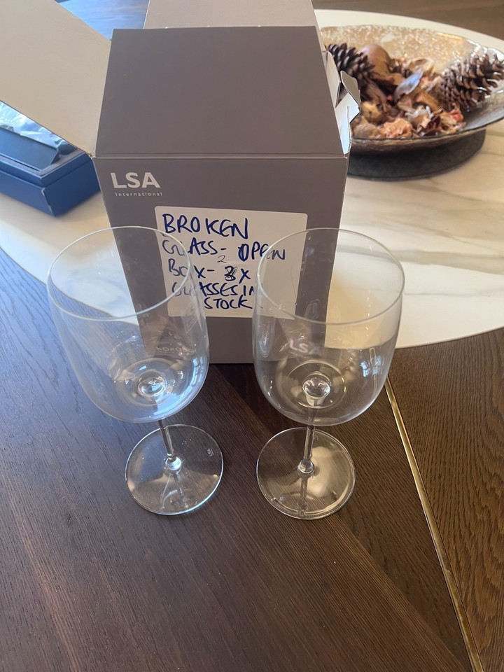 LSA Borough Wine Glass 380ml - Set of 2 | eBay UK