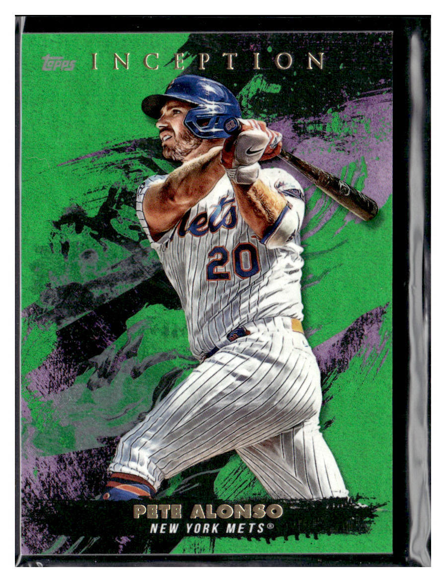 2021 Topps Inception - Green #49 Pete Alonso for sale online | eBay