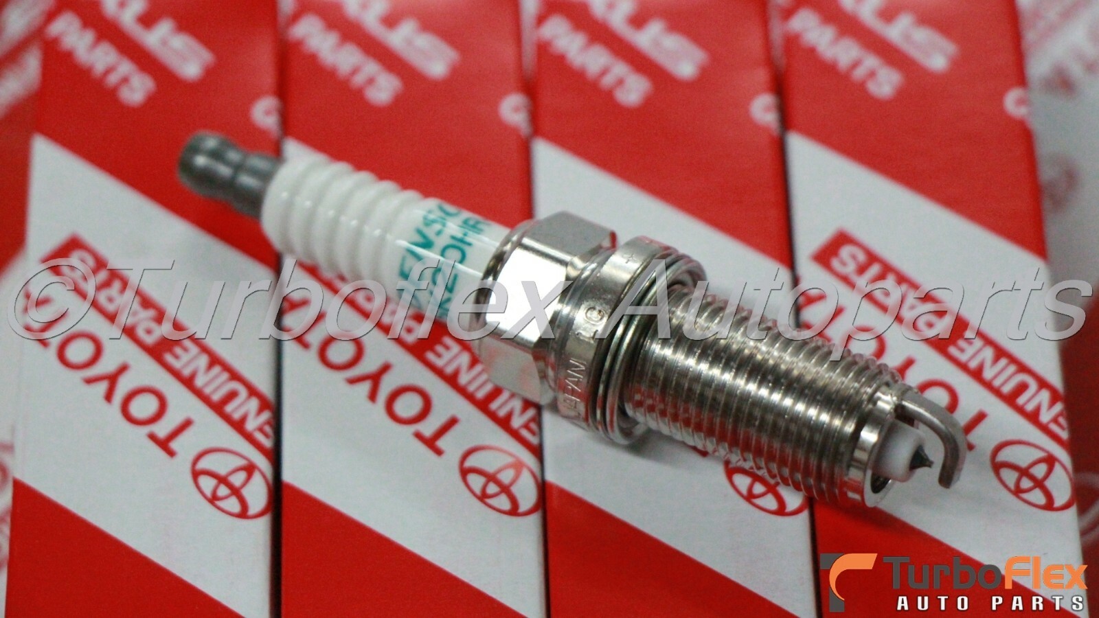 Toyota Tacoma 2014-2015 4-Cyl 2.7L Spark Plug Set of 4 Genuine 90919 ...