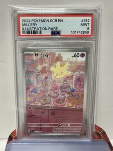 Milcery 2024 Scarlet & Violet: Stellar Crown #152/142 Illustration Rare ...